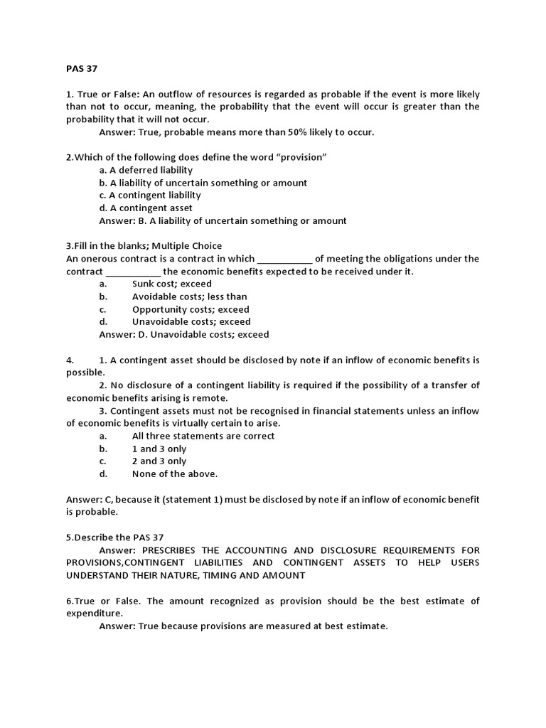 Pas 37 38 40 41 PFRS 1 | PDF | Intangible Asset | Investing