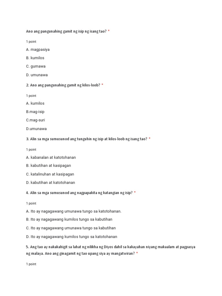Esp 7 - Q2 - ST 1 | PDF