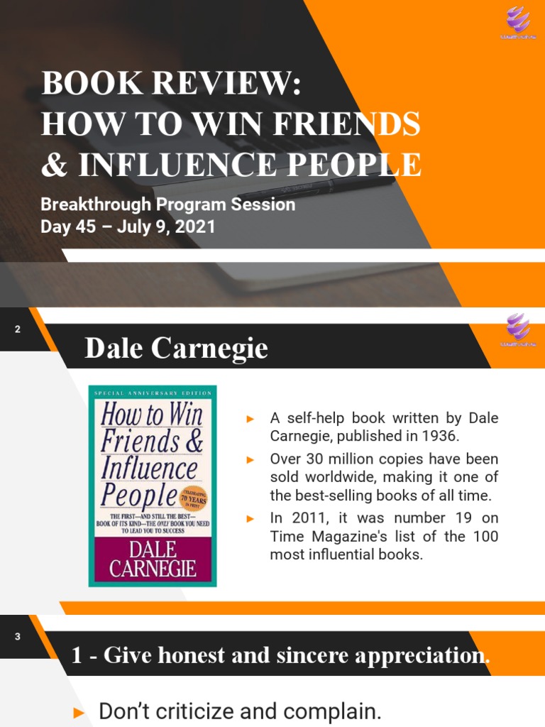 How To Win Friends and Influence People | PDF