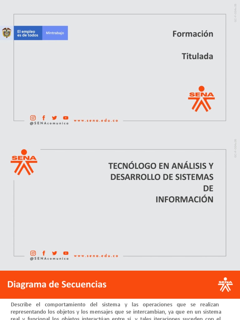 2.diagrama Secuencia | PDF | Objeto (informática) | Lenguaje de modelado unificado