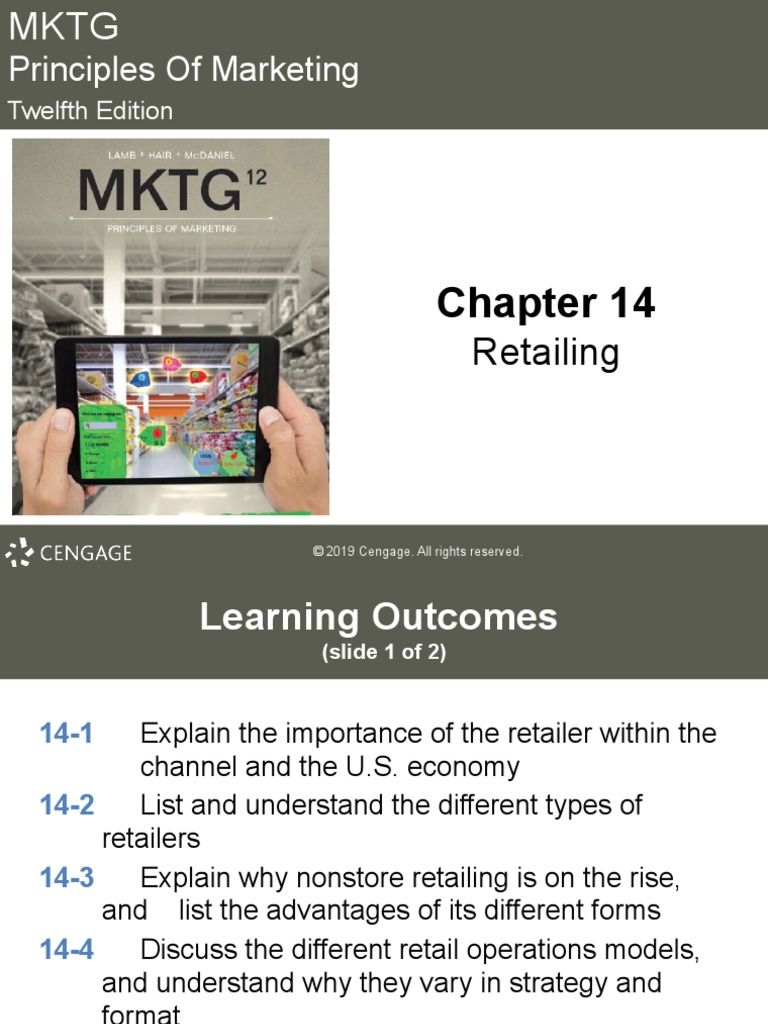 Principles of Marketing: Retailing | PDF | Retail | Merchandising