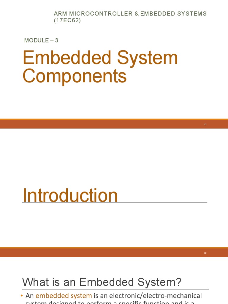 Module3 PDF | PDF | Embedded System | Digital Signal Processor