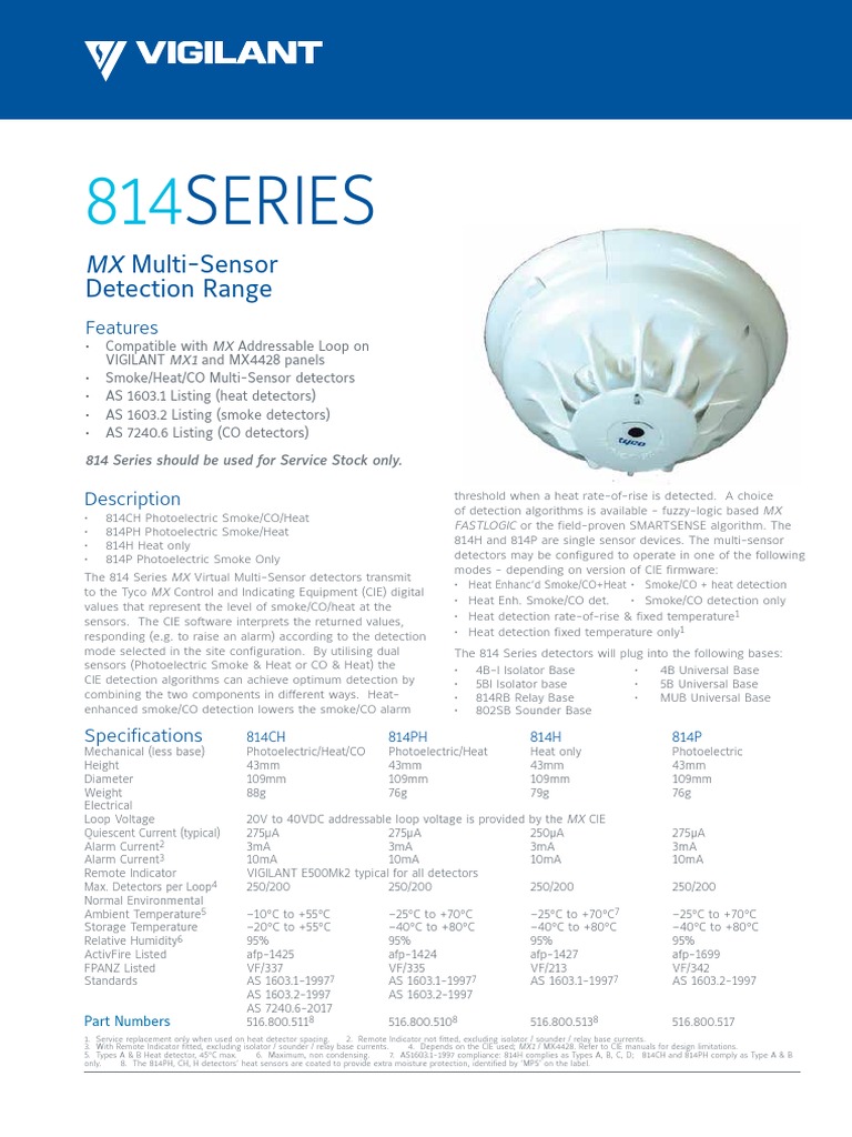 Series: MX Multi-Sensor | PDF | Equipment | Manufactured Goods