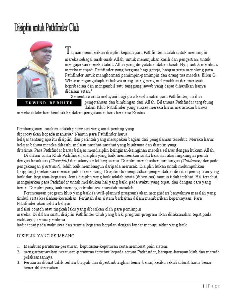 Disiplin | PDF | Karier & Perkembangan | Pengembangan Diri
