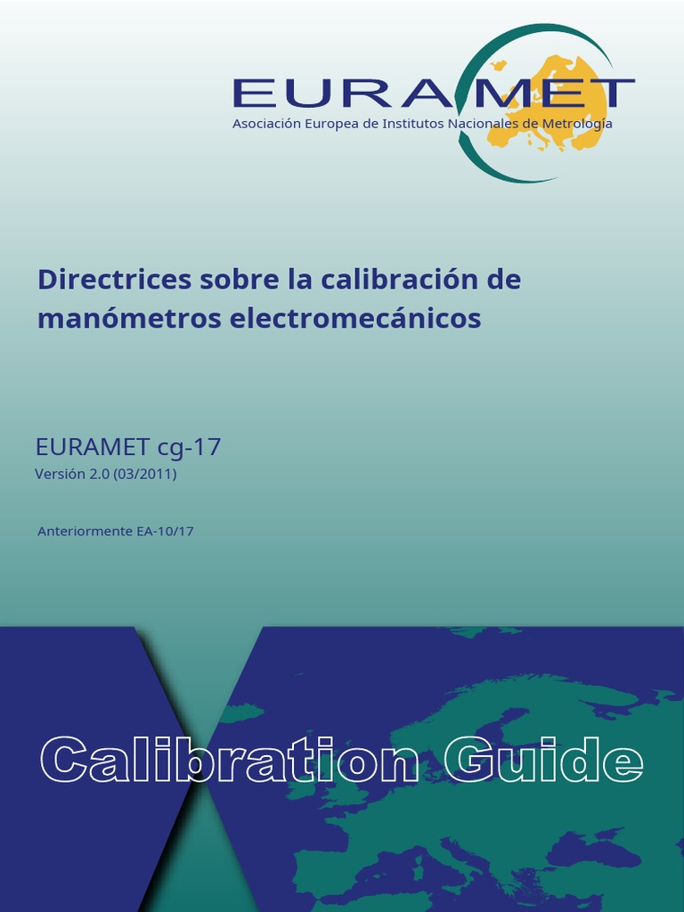 EURAMET Cg-17 V 2.0 Electromechanical Manometers-1-1 | PDF ...