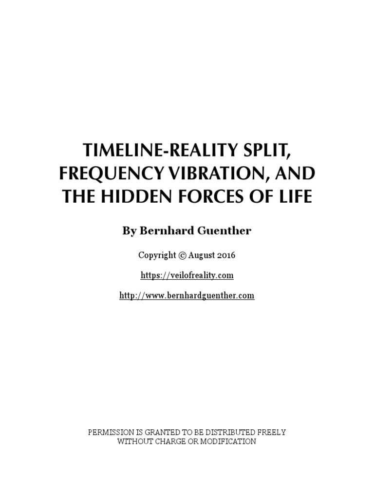 Hidden Forces of Life Explained | PDF | Consciousness | Free Will