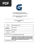 Contoh Template Tugasan Ipg | PDF