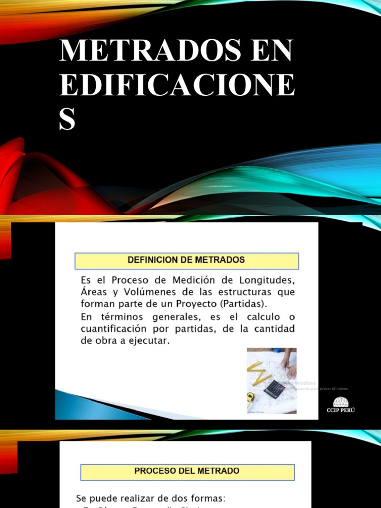 Metrados en Edificaciones | PDF