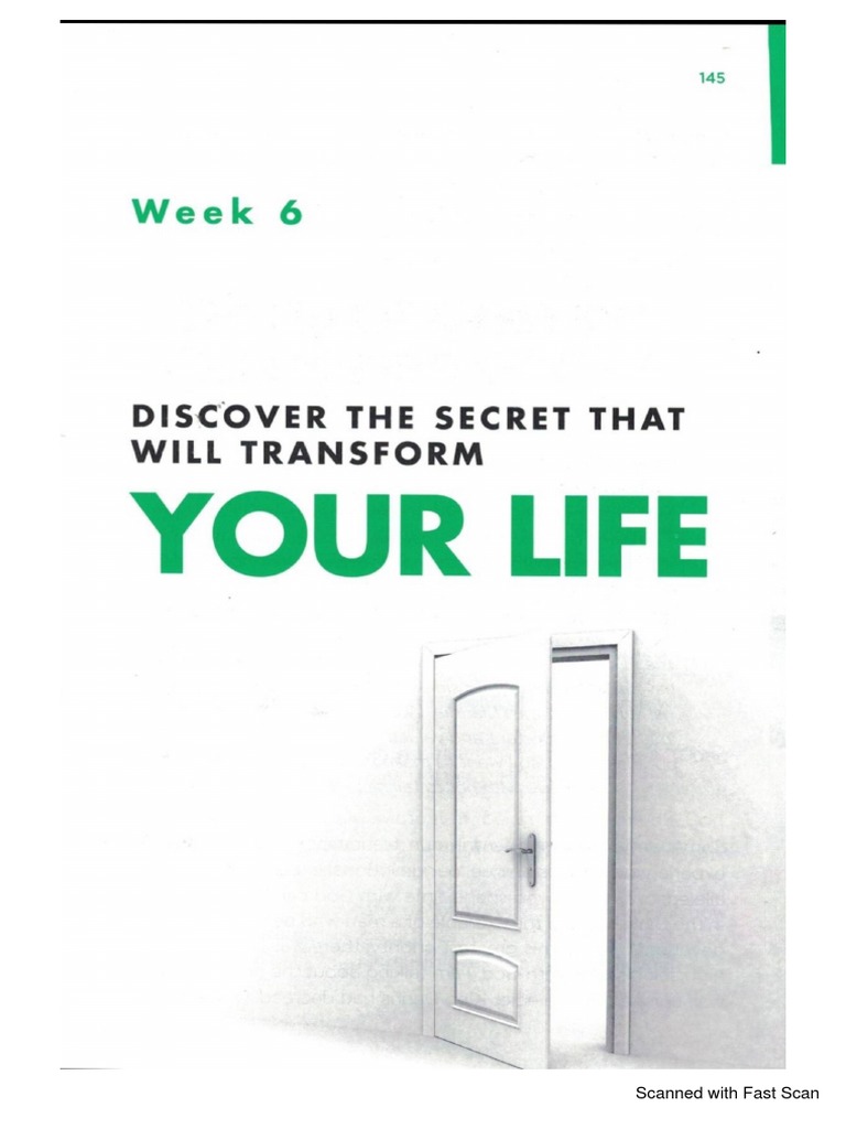 Life Class Week 6 | PDF