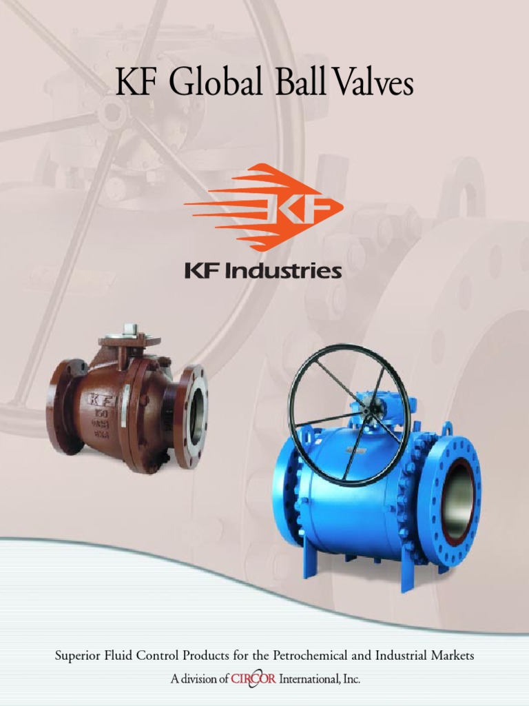 KF Ball Valve M3 Series Ball Valve | PDF | Valve | Pipe (Fluid Conveyance)