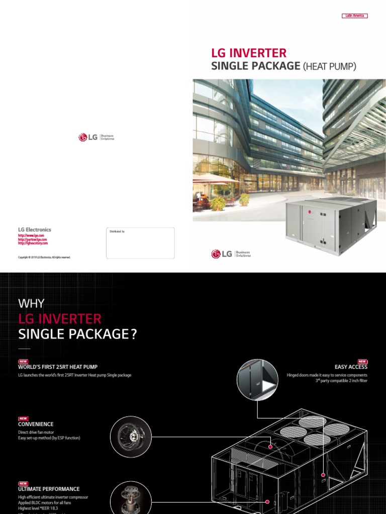 2019 Single Package Catalogue - LATAM | PDF | Humidity | Efficient ...
