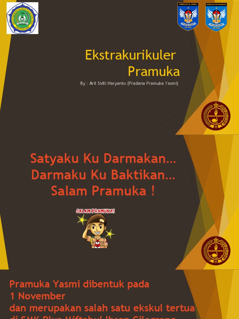 Perkenalan Ekskul Pramuka | PDF | Kesehatan Holistik | Agama ...