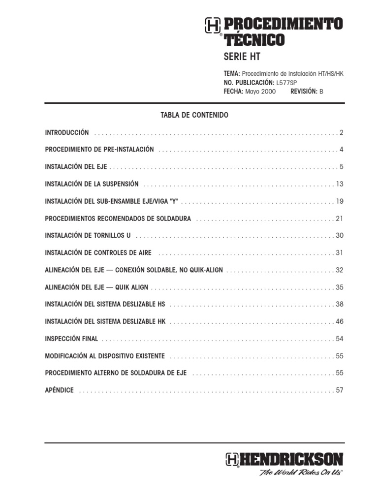 Alineacion de Ejes L577SP - B | PDF | Eje | Tornillo