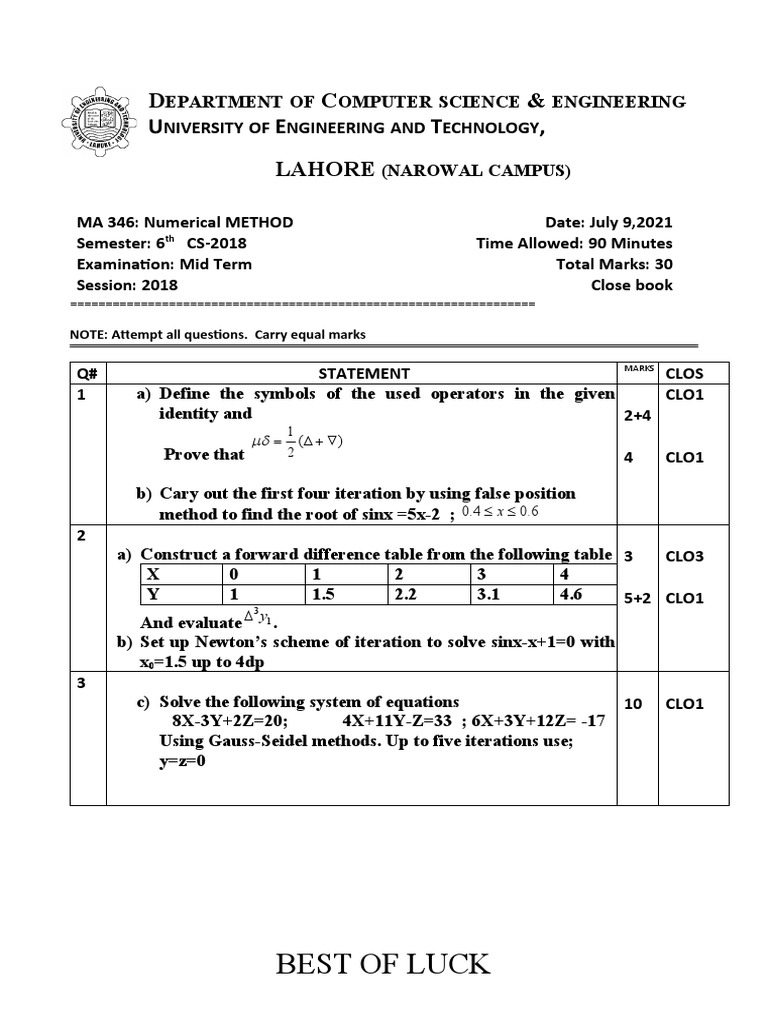 Department of Computer Science | PDF