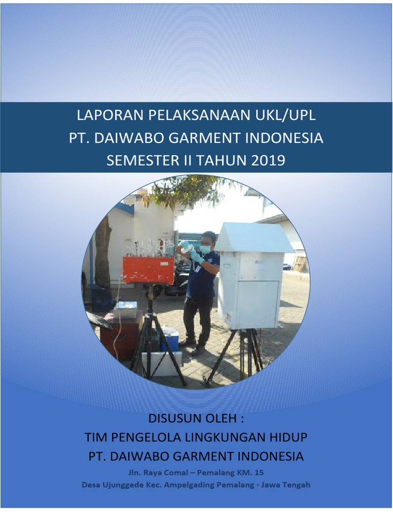 Cover Laporan UKL UPL | PDF