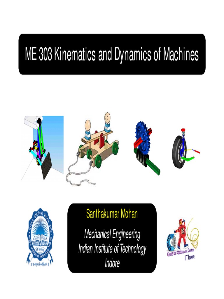 Lecture 9 Velocity Analysis IC Method | PDF | Kinematics | Machines