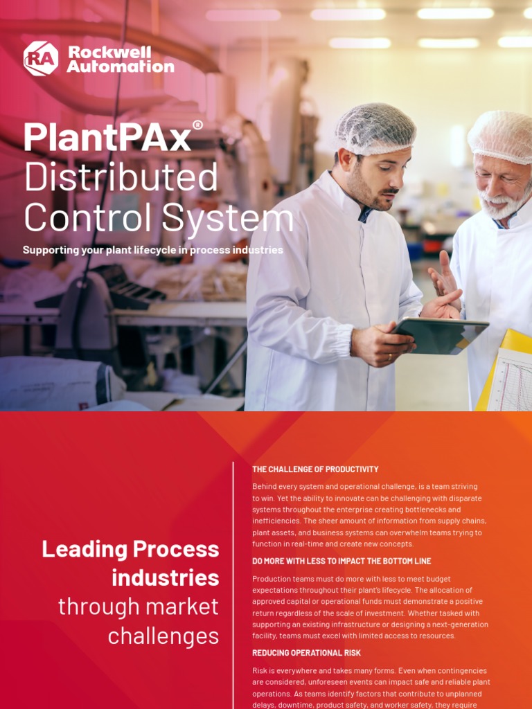 Plantpax: Distributed Control System | PDF | Product Lifecycle | Analytics