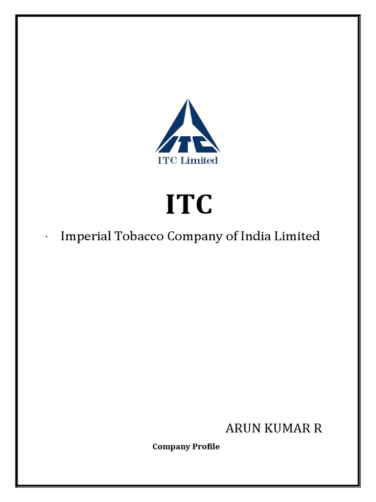 PROJECT REPORT OF ITC INTERNSHIP (Recovered) | PDF | Retail | Brand