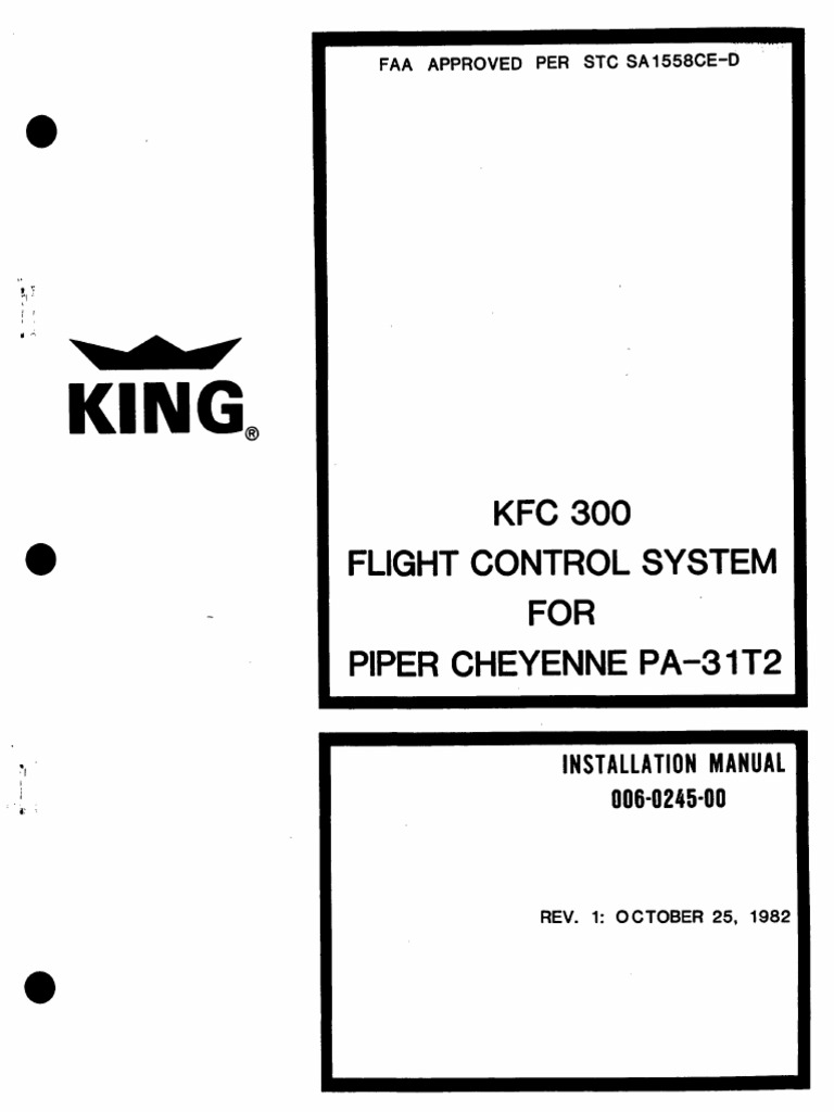 KFC 300 Insta Cheyene | PDF