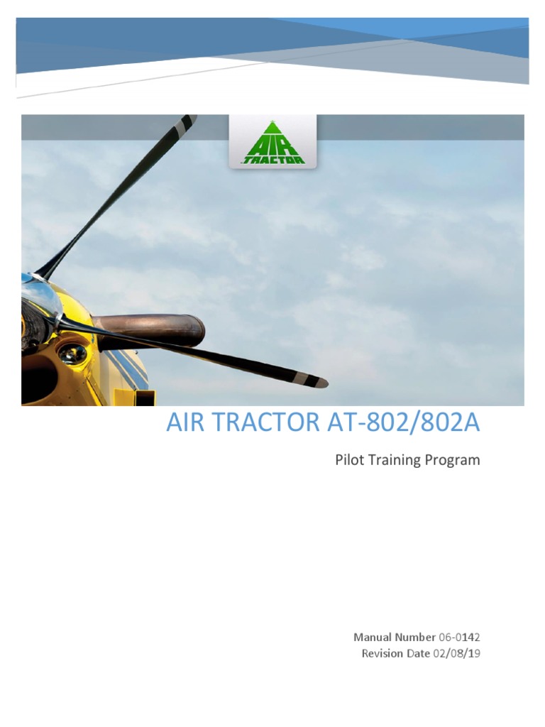 AT-802-802A Pilot Training Course | PDF | Flight Instructor | Airspeed