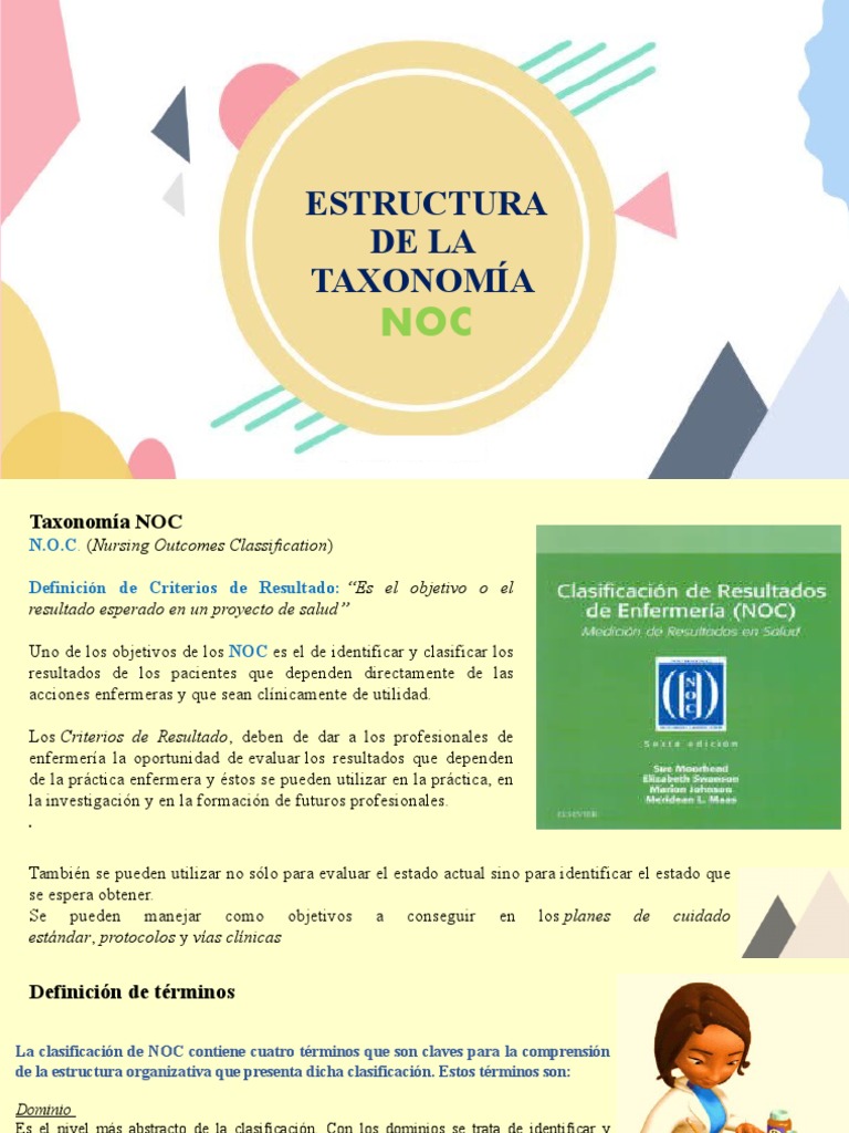 Estructura de La Taxonomía Noc | PDF | Enfermería | Ciencias de la Salud