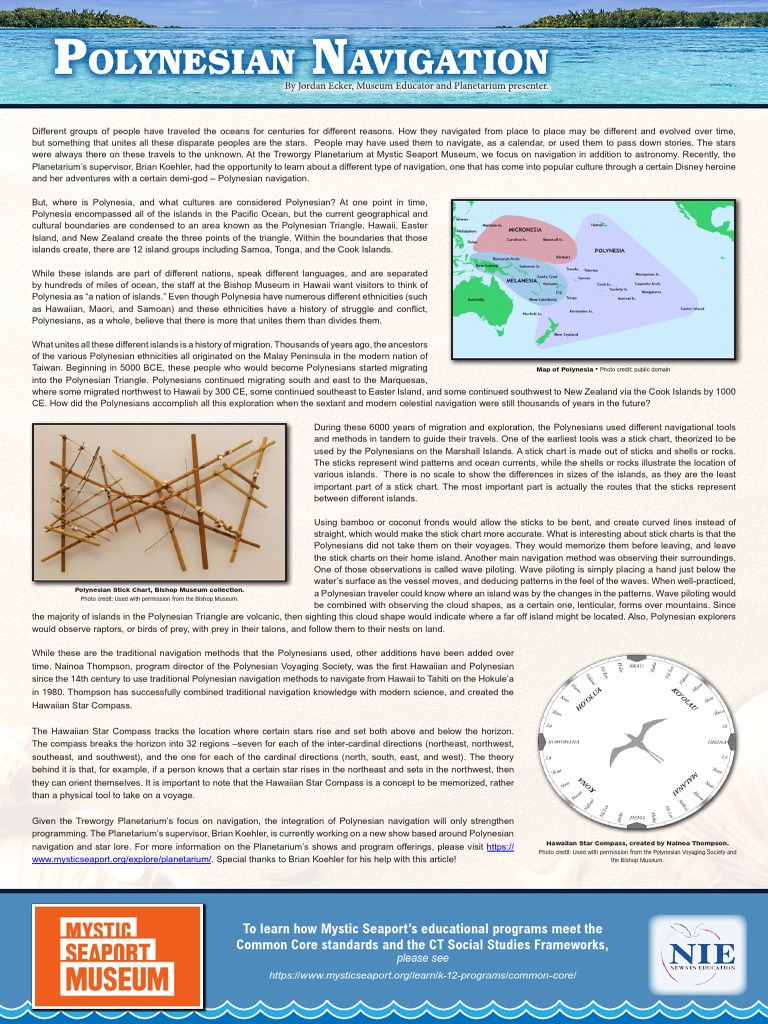 Polynesian Navigation | PDF | Polynesia | Hawaii