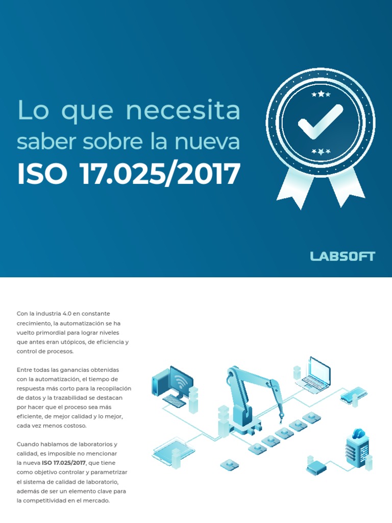 Ebook Labsoft ISO 17025 2017 Espanol | PDF | Automatización | Software