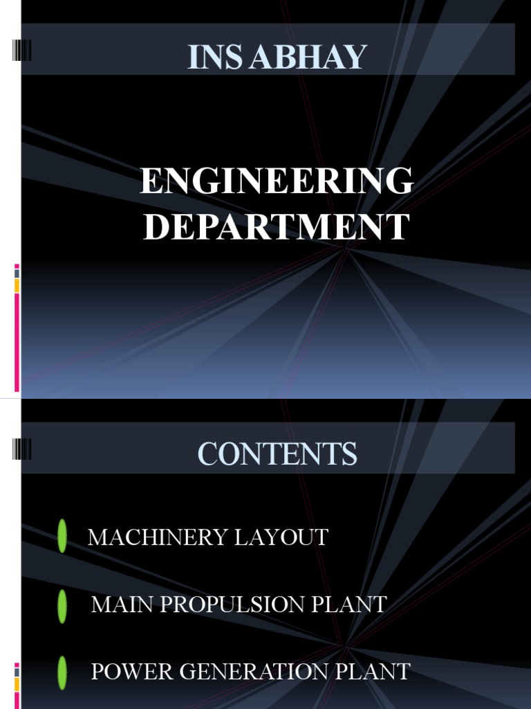 Ins Abhay: Engineering Department | PDF | Turbocharger | Bearing ...