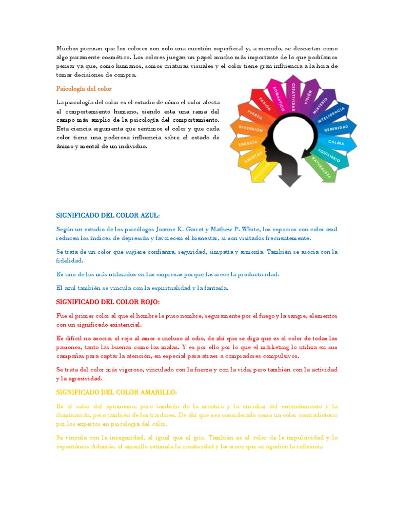 Colores | PDF | Color | Matiz