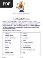 Números de la charada en Cuba | Organismos | Naturaleza