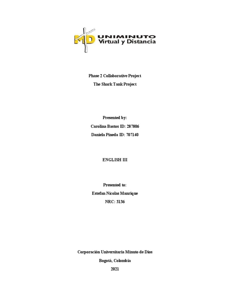 Phase 2 Collaborative Project | PDF | Debt | Interest