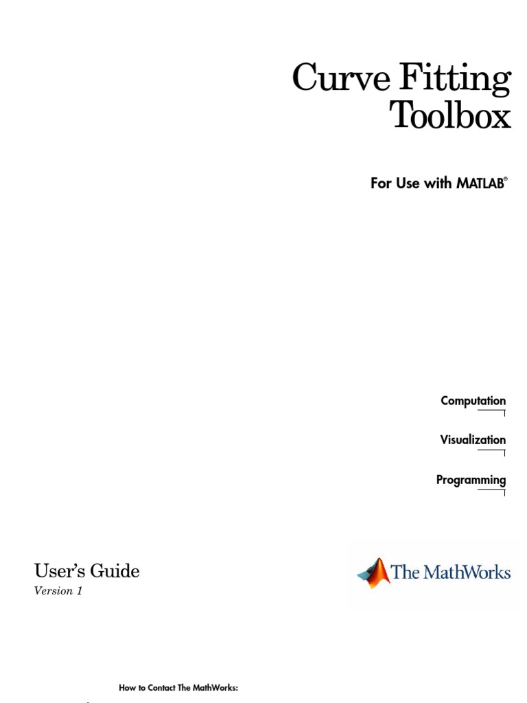 Curve Fitting in Matlab | PDF | Coefficient Of Determination | Matlab
