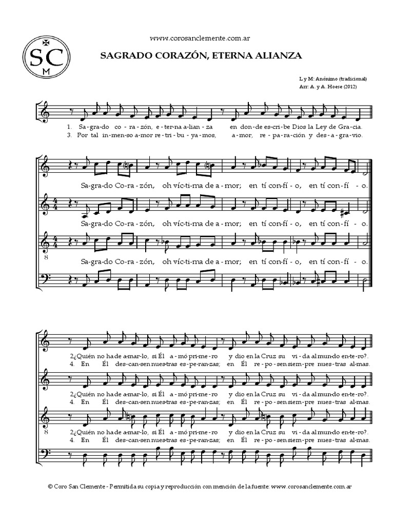 Sagrado Corazon Eterna Alianza | PDF