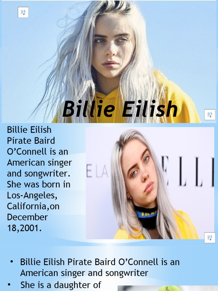 Billie Eilish | PDF | Pop Music | Recorded Music