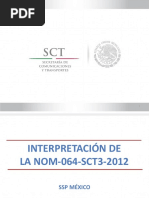 Publicación NOM-064-SCT3-2023 en Aviación | PDF | México
