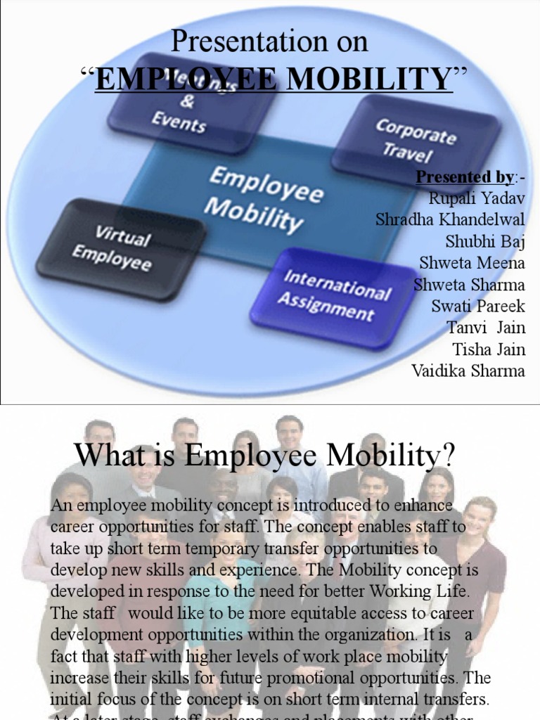 Presentation On "Employee Mobility": Presented By | PDF | Employment ...