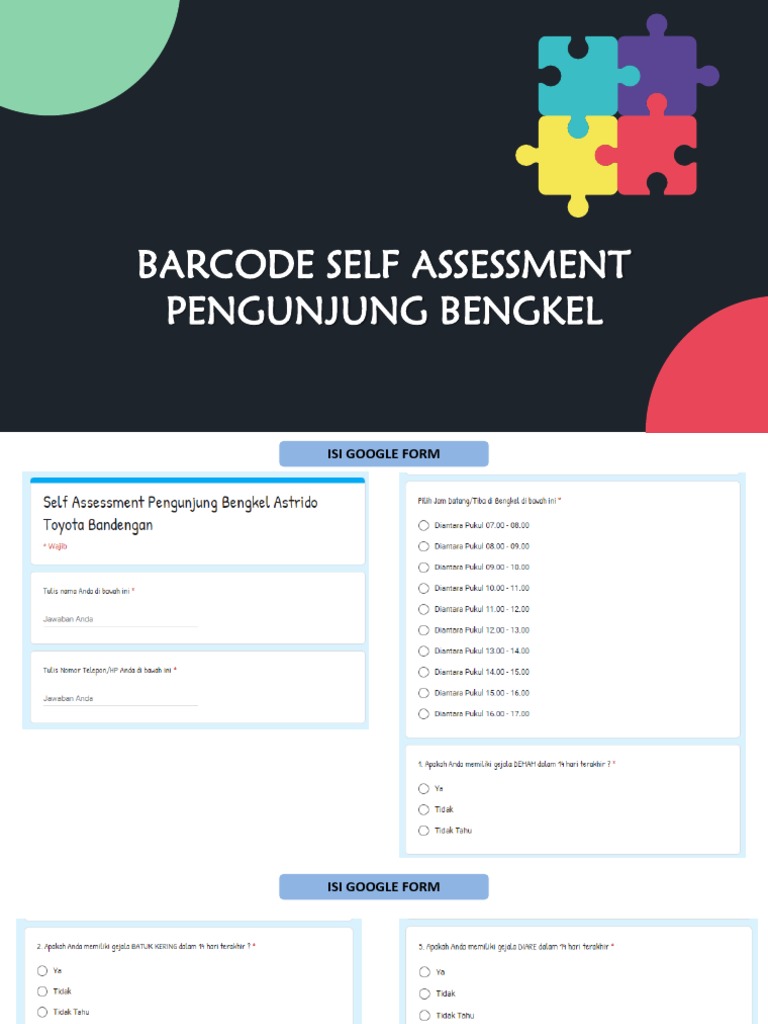 QR Code Self Assessment Locations | PDF | Technology & Engineering