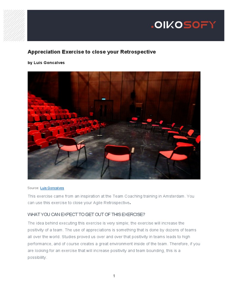 10 Agile Retrospectives Exercises - Whitepaper | PDF | Agile Software ...