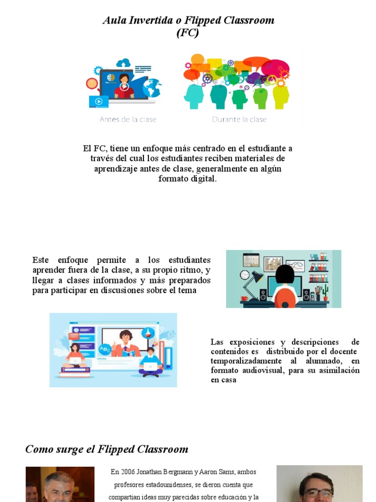 Aula Invertida: Enfoque y Beneficios | PDF | Teoría de la educación ...