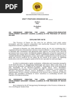 Barangay Ordinance Sample Template 2024 | PDF | Common Law | Legal ...