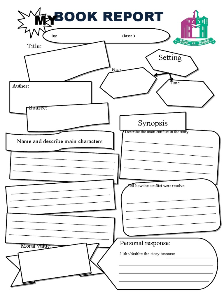 Book Report Form 3 | PDF | Social Science | General Fiction