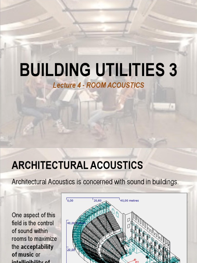 Room Acoustics | PDF | Waves | Acoustics