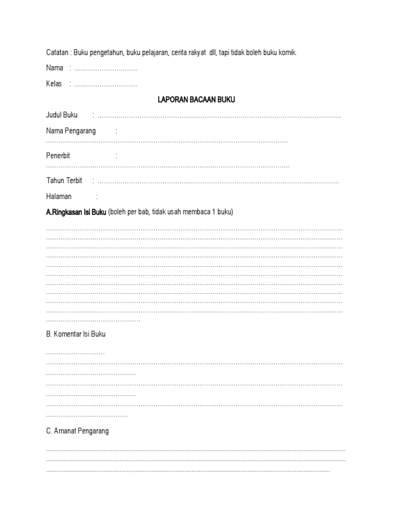 Format Literasi Kelas Vii | PDF