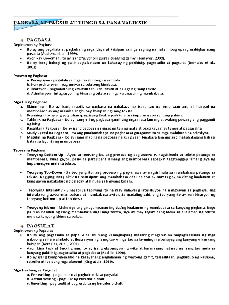 LET 2 Masining Na Pagpapahayag Pagbasa Pagsulat at Pakikinig | PDF