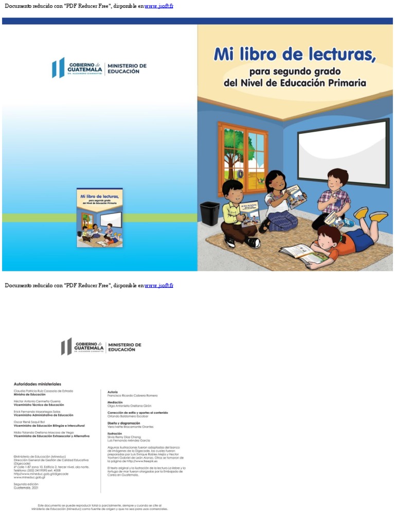 Mi Libro de Lecturas para Segundo Grado Primaria | PDF | Software de la ...