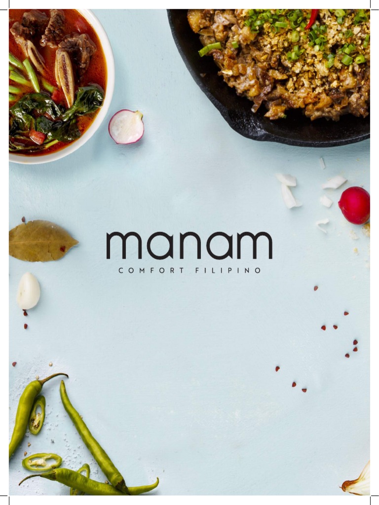 Manam Menu Compressed | PDF | Asian Cuisine | Regional & Ethnic Food