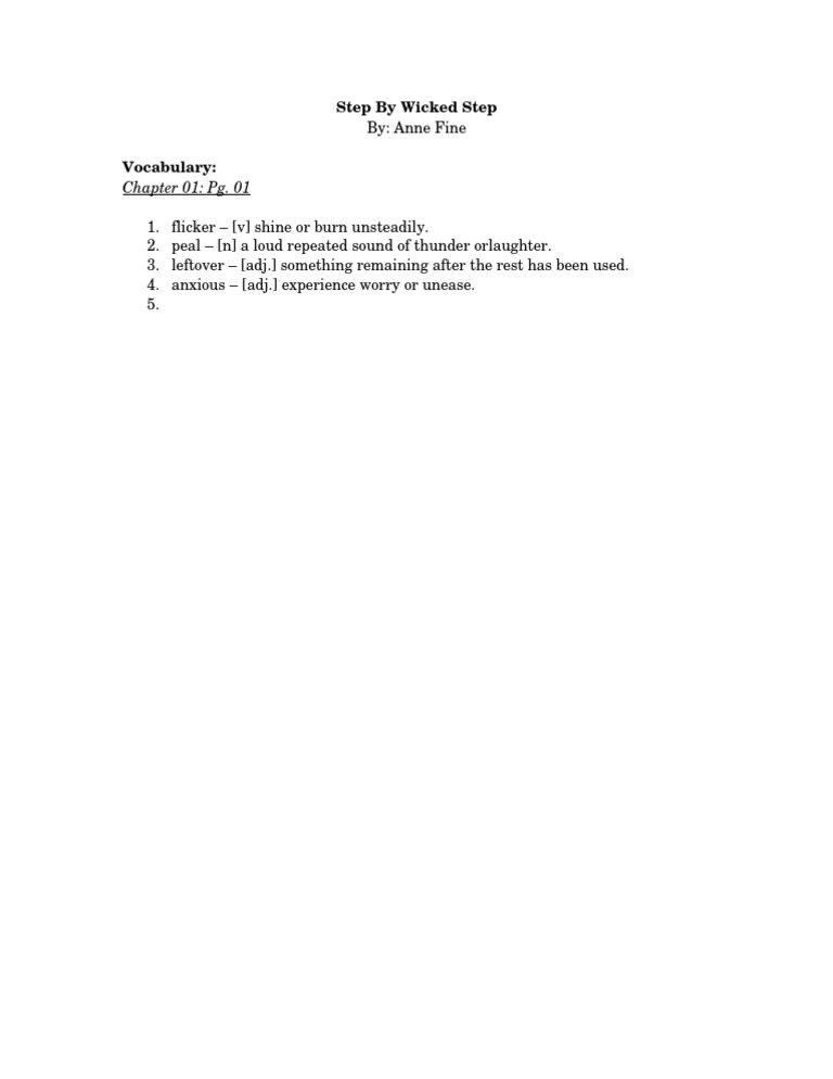 Step by Wicked Step01 | PDF