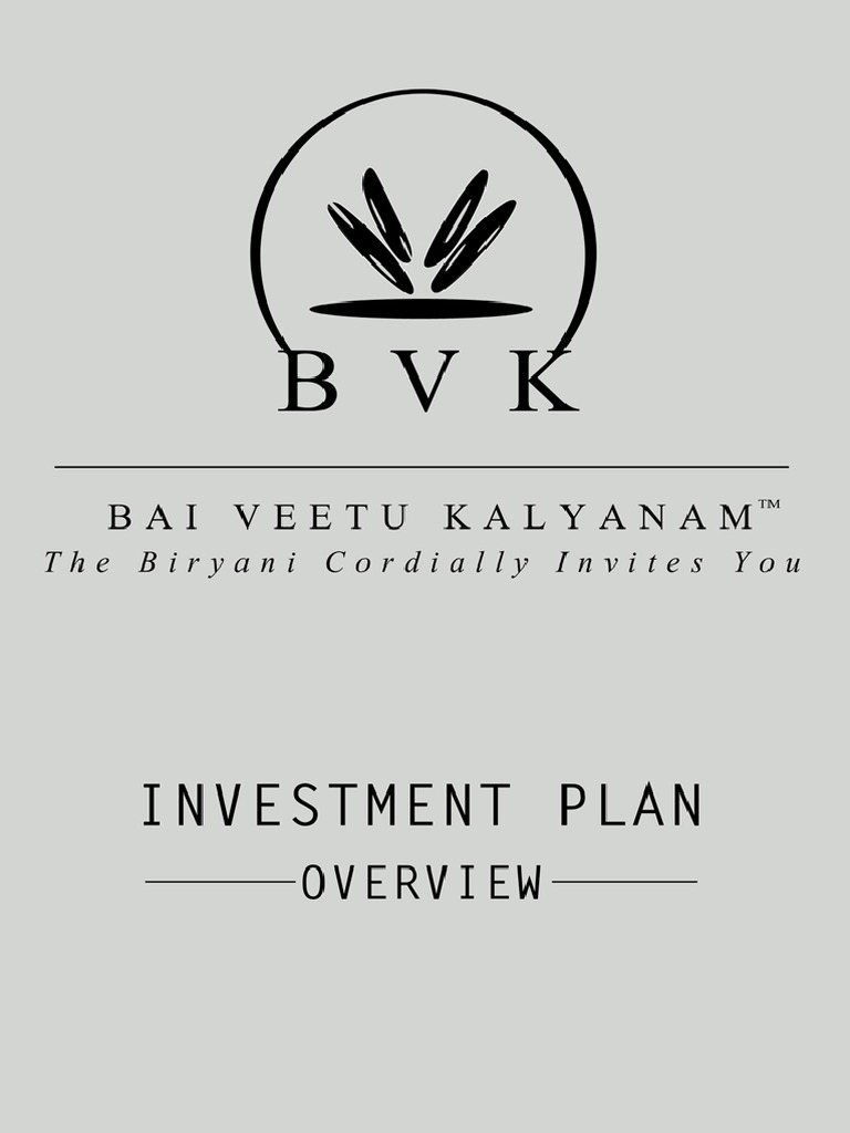 BVK Investment Plan 0321LLQ | PDF