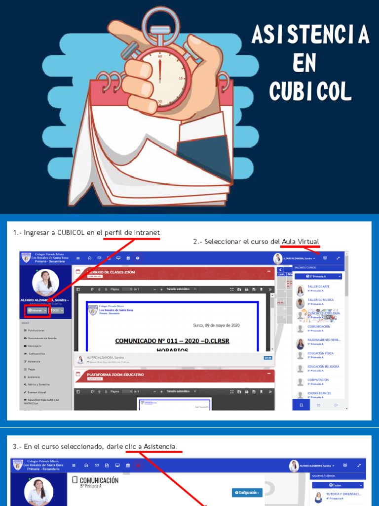 Guía de Asistencia en Cubicol | PDF | Arte