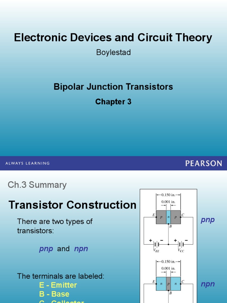 BJT Operations | PDF | Bipolar Junction Transistor | Amplifier